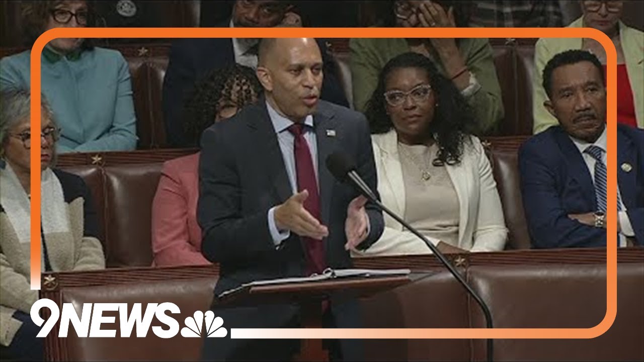 Hakeem Jeffries breaks record for longest speech on House floor