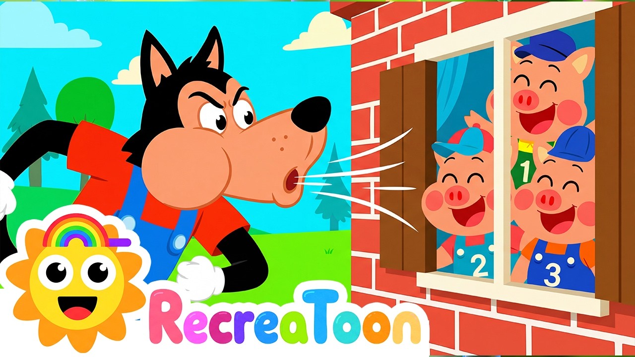 LOS TRES CERDITOS, CUENTOS INFANTILES, cuentos infantiles en español