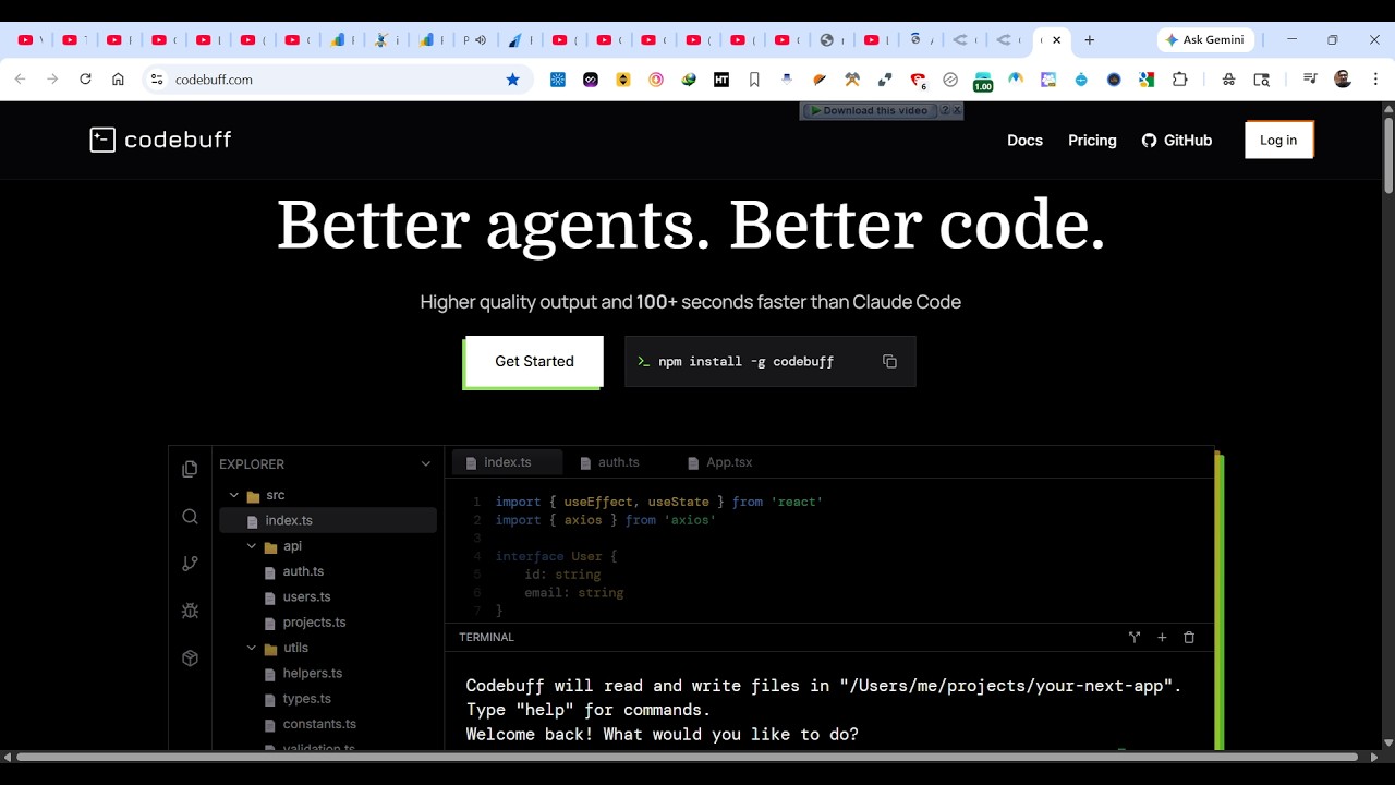 This Codebuff AI Coding CLI Agent is INSANE Builds Full Stack Apps in Terminal Destroys Claude Code