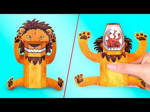 JAPANESE PAPER TOYS THAT ARE FULL OF SURPRISES
