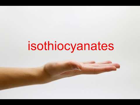 How to Pronounce isothiocyanates - American English