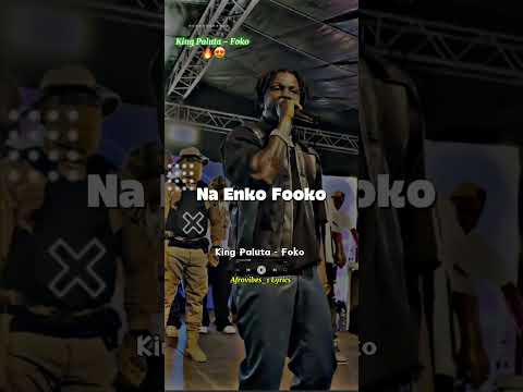 King Paluta Perform His Viral Song Foko On a Stage ❤️✈️ #music #foryou #lyrics #video # shorts
