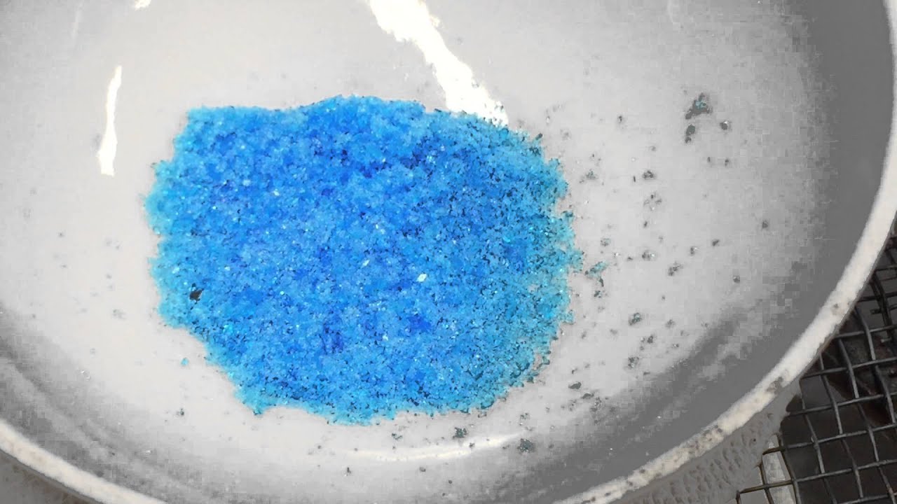 Thermal Decomposition of Copper(II) Sulfate Pentahydrate