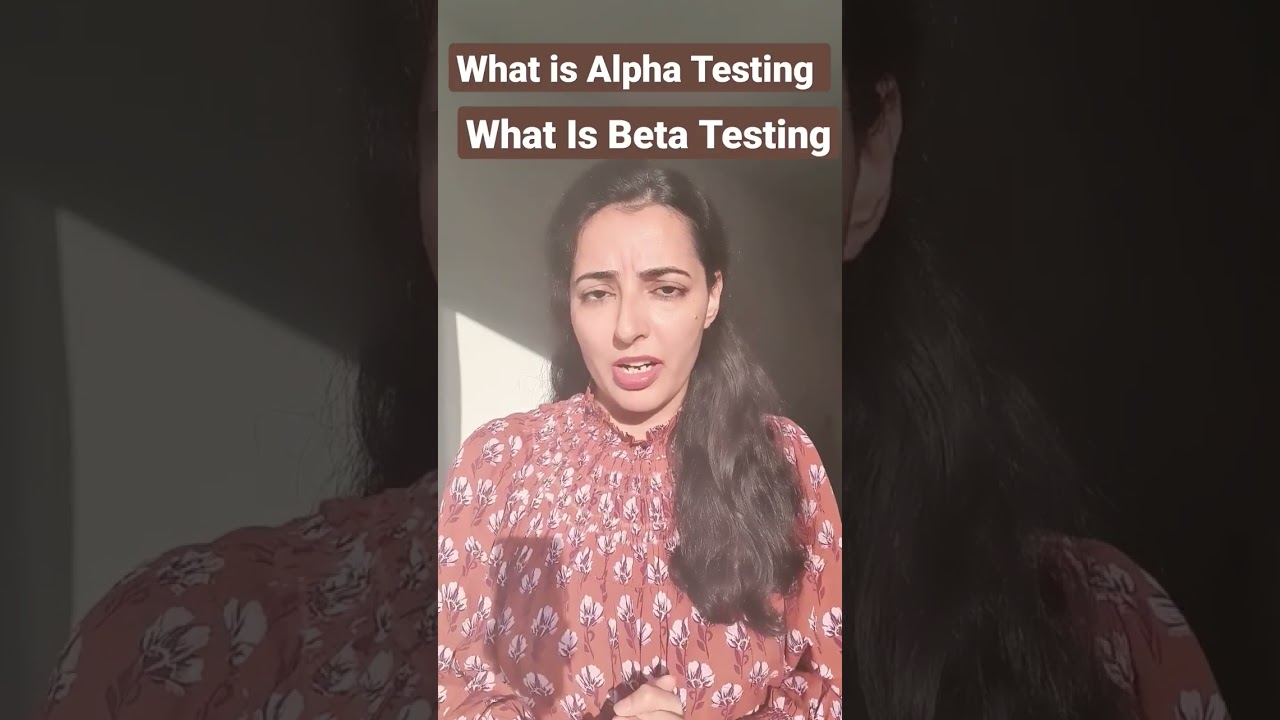 What Is Alpha Testing And Beta Testing In Software Testing? #softwaretesting #interviewquestions