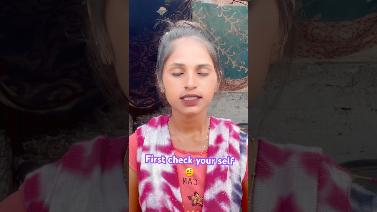 First check your self .🤨 #jananireels #jananivideos #jananiownvoice #kanna_janani