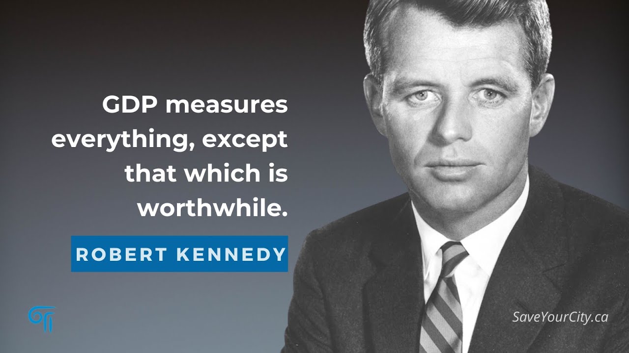 Robert Kennedy on measuring wealth (1968)