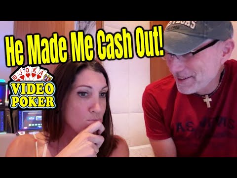 He Made Me Cash Out! 😮 Double Super Times Pay and Bonus Streak Video Poker #videopoker #vegas
