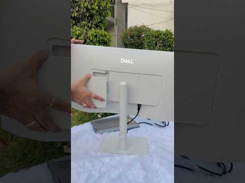 New @Dell Monitor ports with all the connectivity We need. 😍 #iwork4dell #monitor #dell #tech