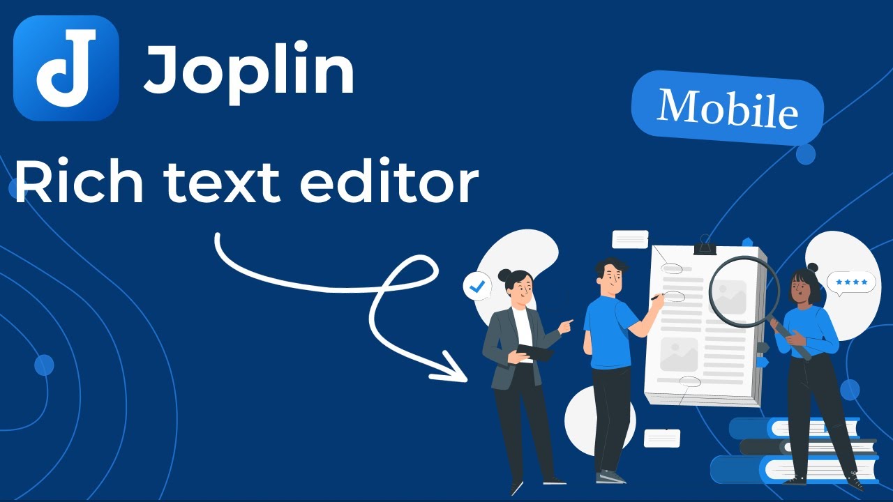 Rich text editor - Joplin mobile