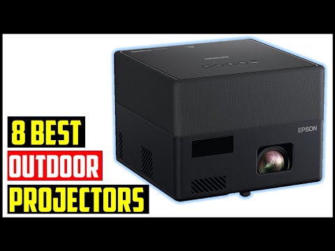 ✅ TOP 8 Best Outdoor Projectors for Backyard Movie Nights in 2024 | Best Outdoor Projectors