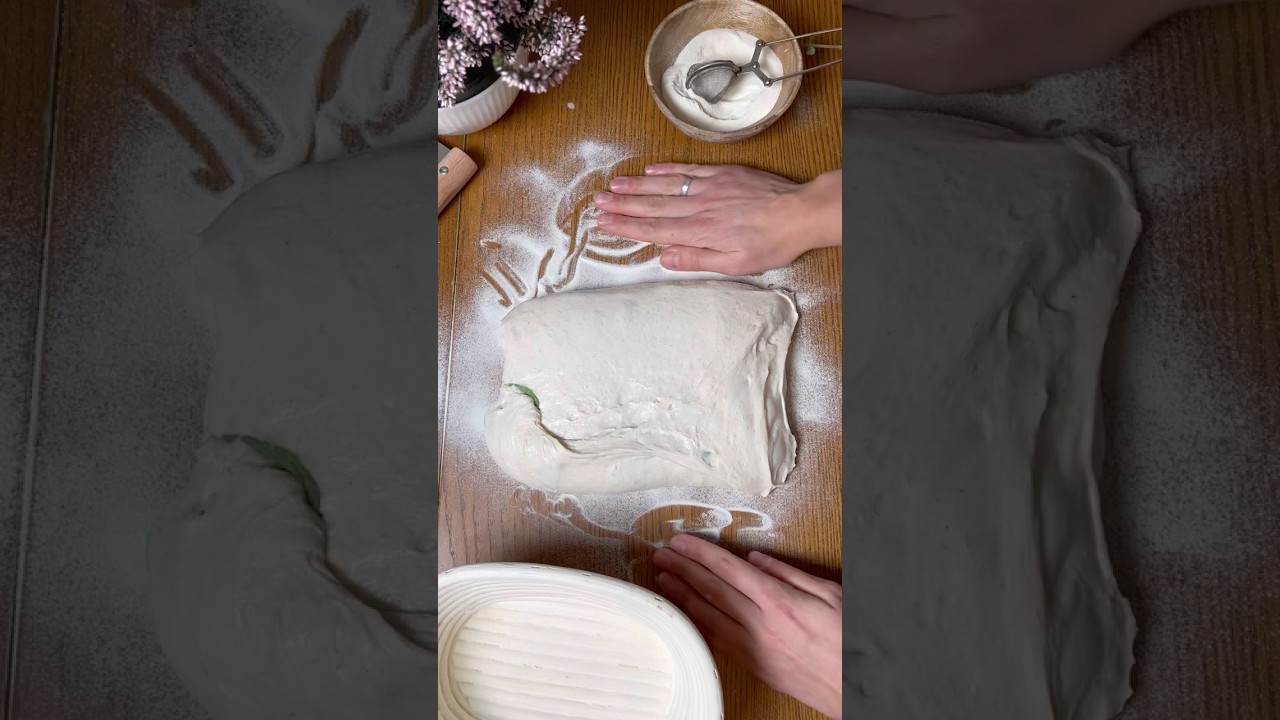Shaping Sourdough / Easy way to shape Batard (Oval bread) Bread /Result at the end of the video 🤗