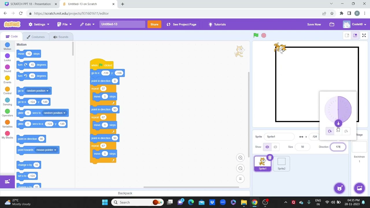 18 Loops | Programming For Kids Using Scratch