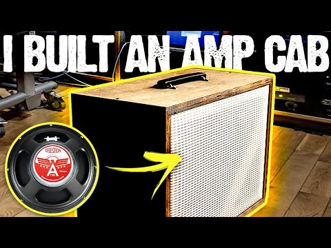 1x10 Guitar Cabinet DIY Kit with Cross Frame - Top | Reverb Canada