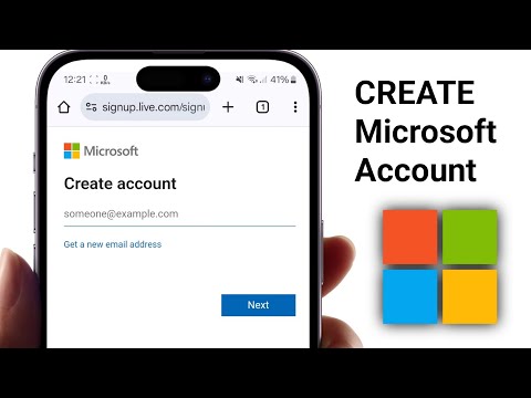How to Create Microsoft Account in mobile phone | microsoft account create