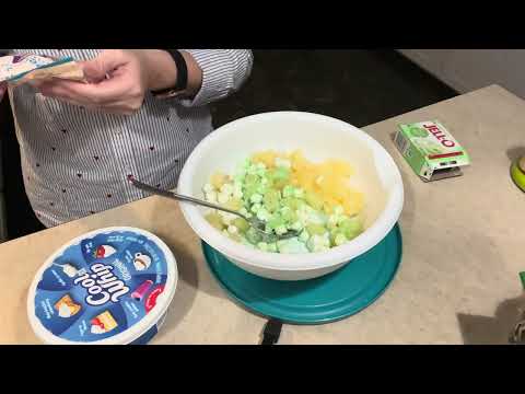 HOW TO MAKE WATERGATE SALAD #nobake5ingredientdessert