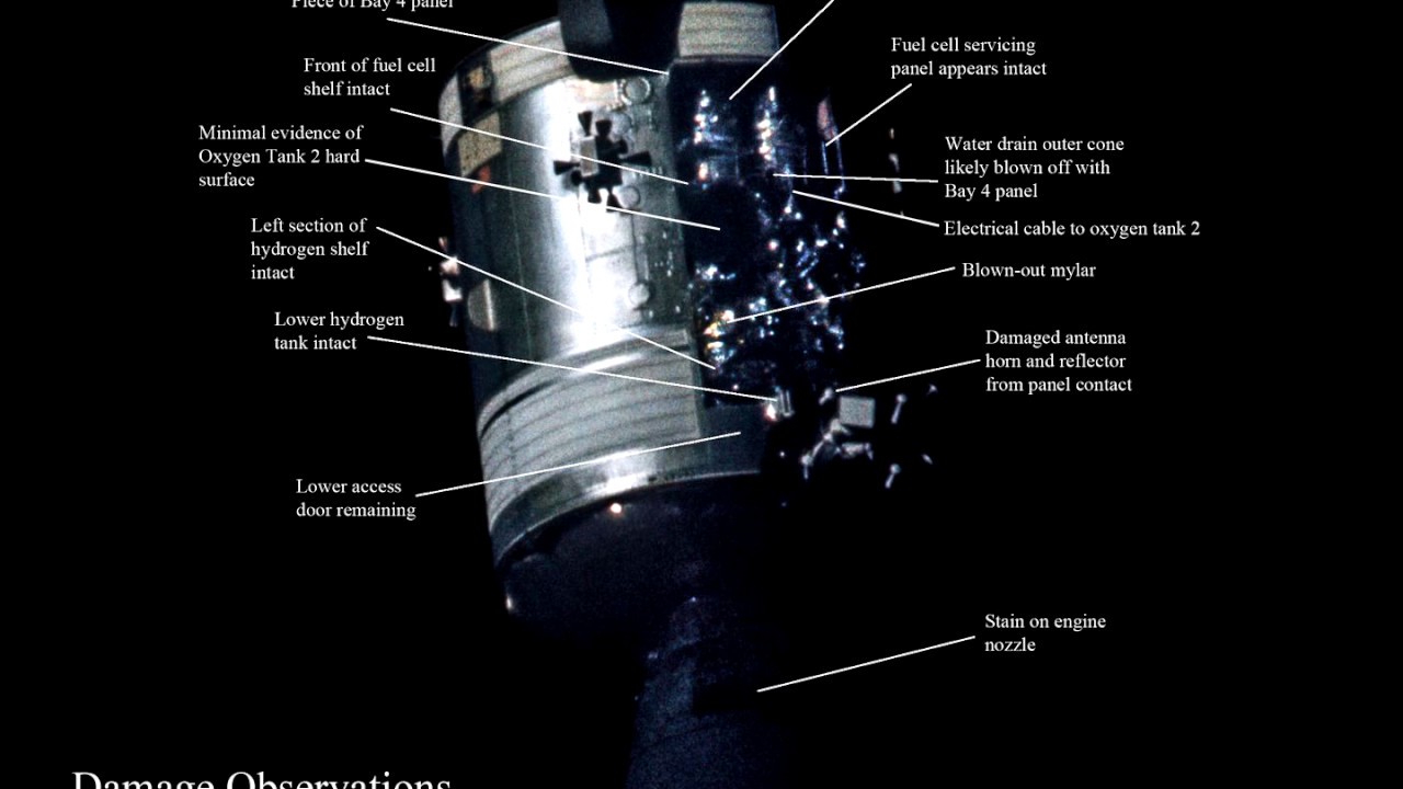 Apollo 13 Damage Analysis