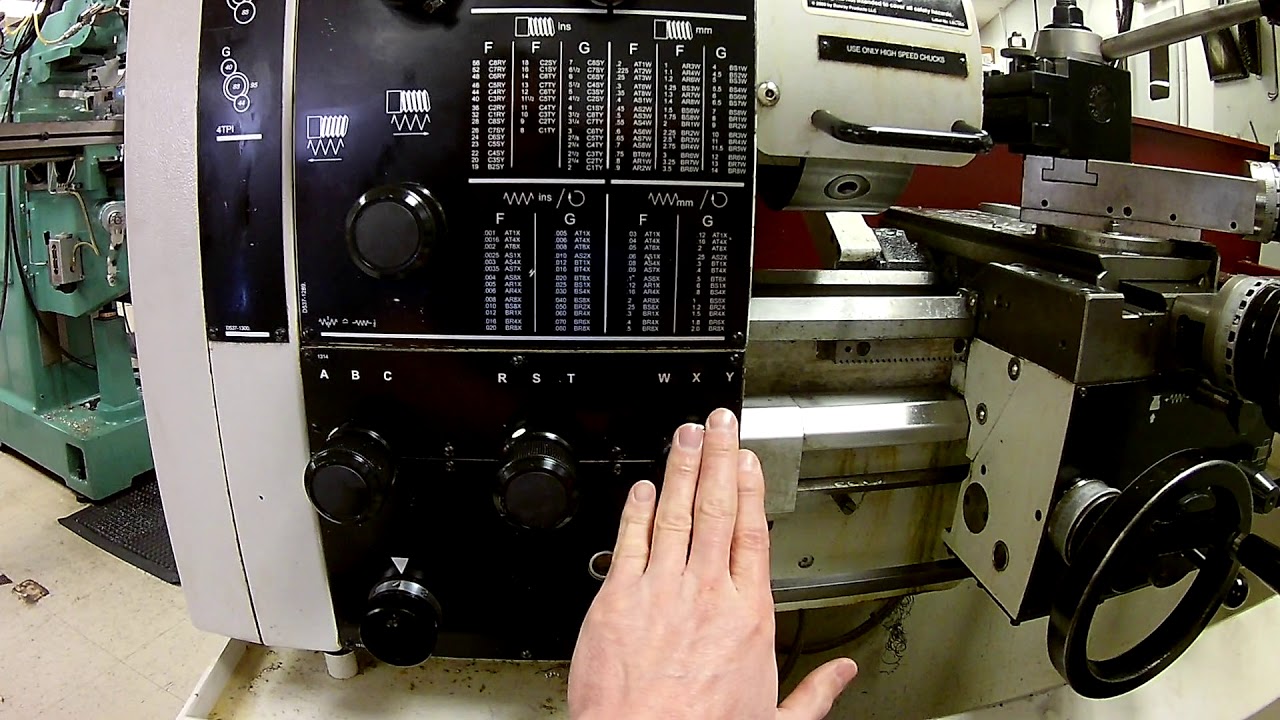 Lathe 3 Setting RPM & Feed