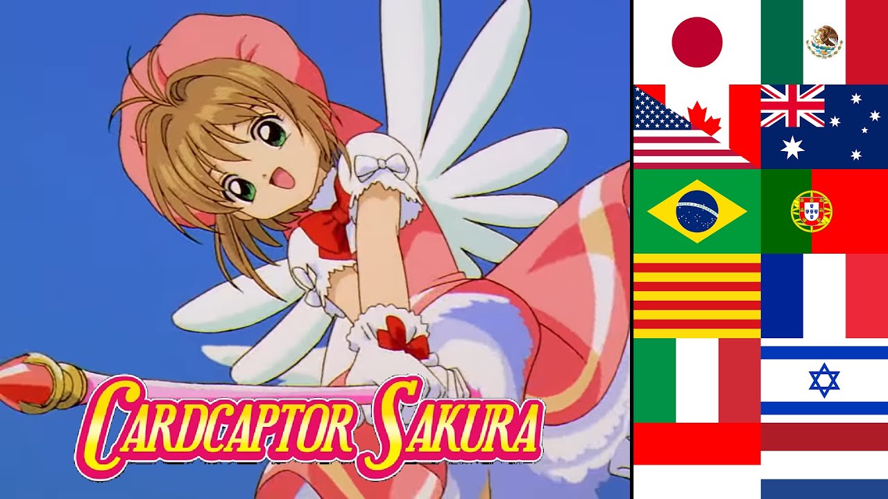 CardCaptor Sakura - Opening 1 Multilanguage Comparison