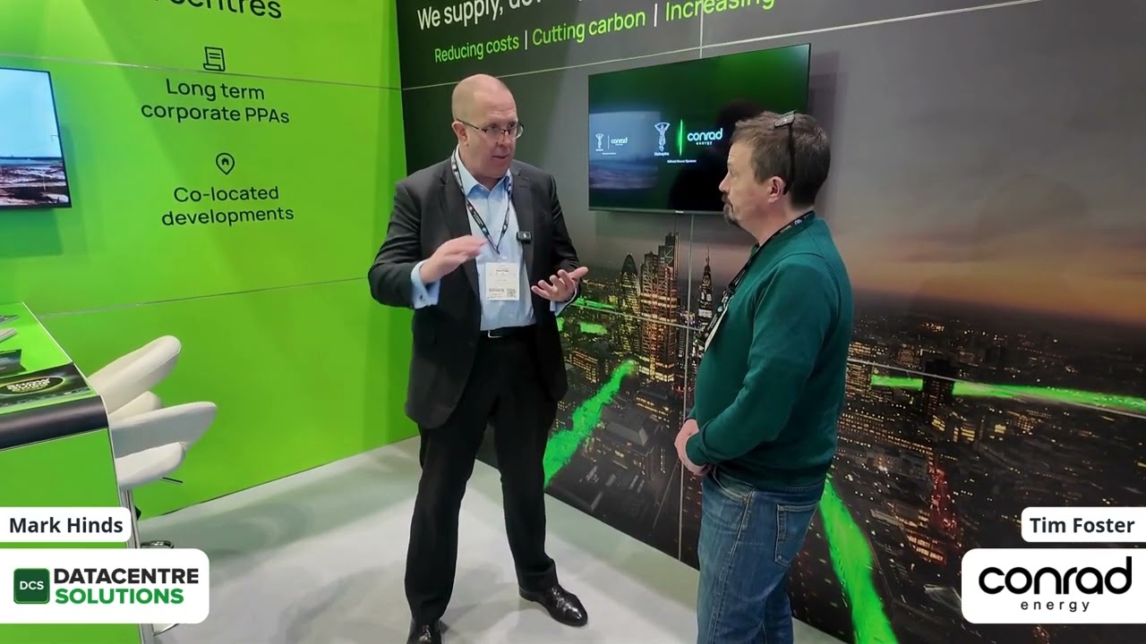 DCS talks to Conrad Energy at DCW 2025 | Data Centre Solutions