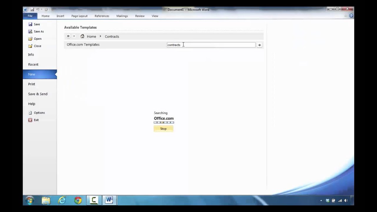 How to Create a Contract in Microsoft Word 2010