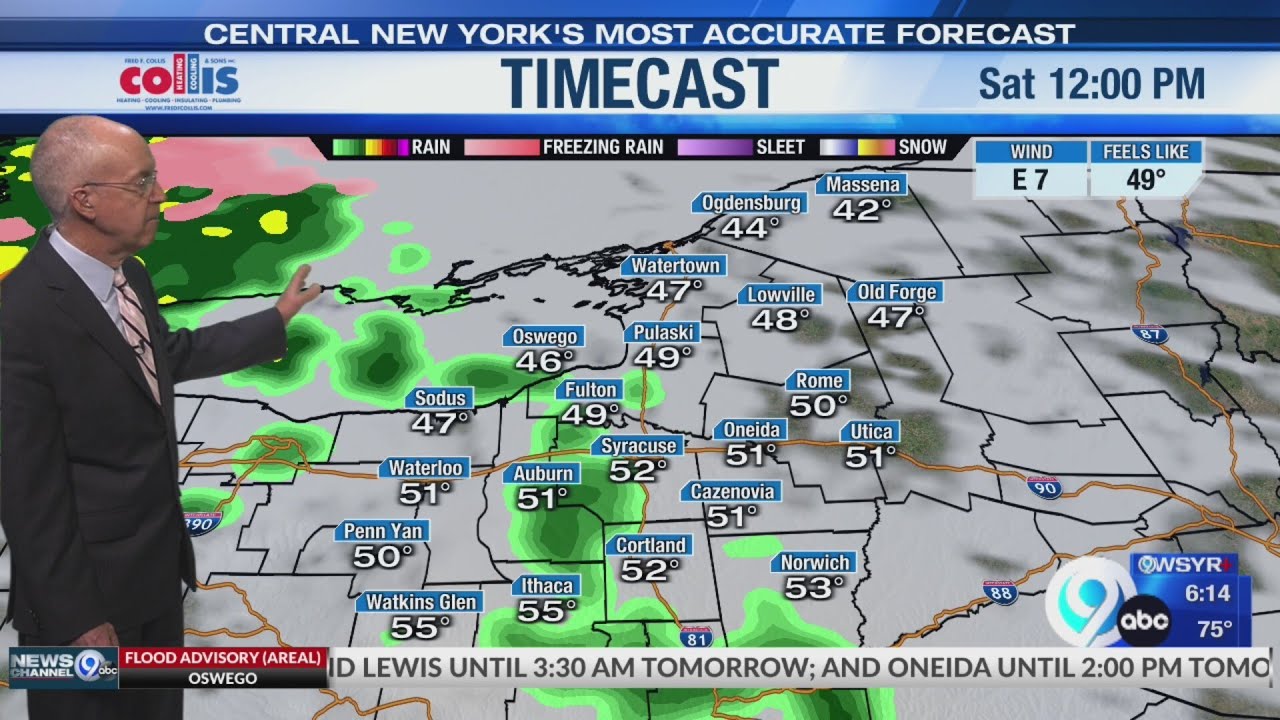 Storm Team Forecast: 6 pm Friday April 3rd