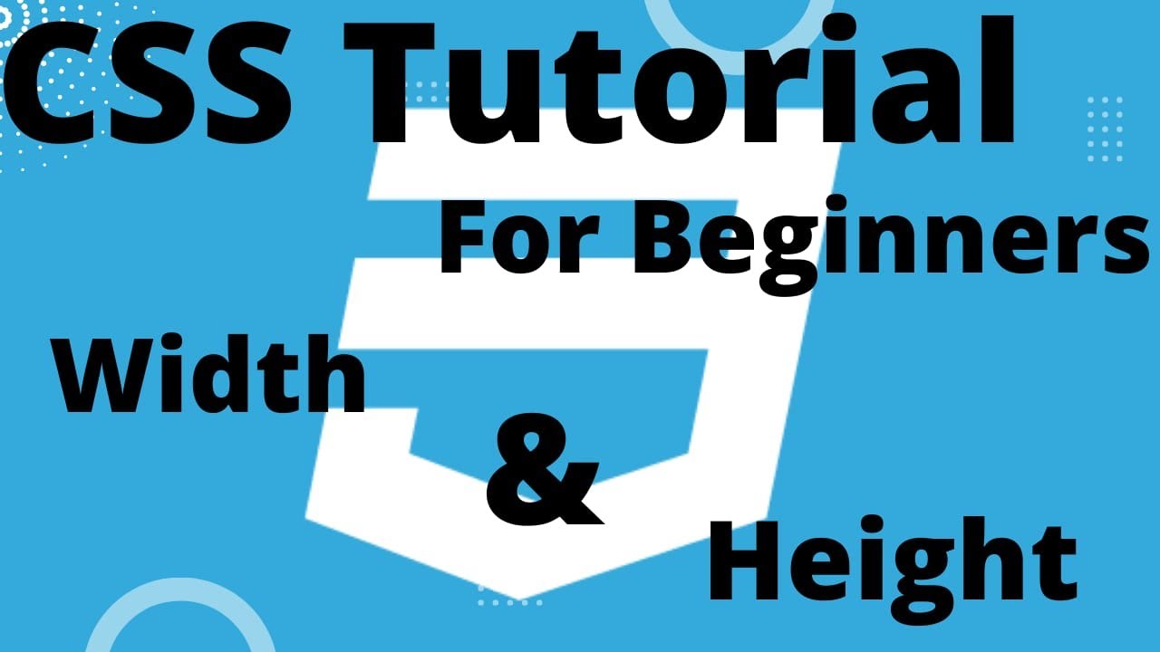 CSS Tutorial for Beginners -08- Adding width and height to the webpage (facebook-login)
