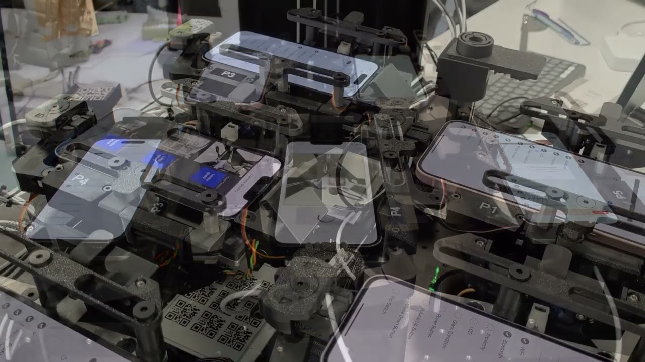 MATT Robot Device Testing Automation for Electronics Refurbishment