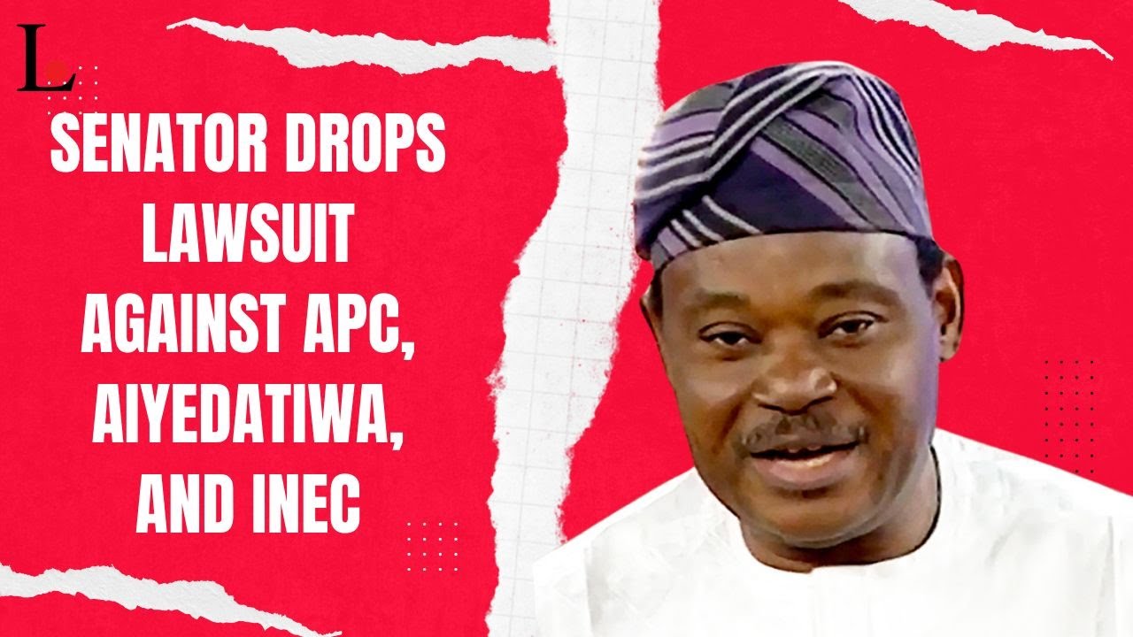 Ondo Guber: Senator Withdraws Suit Against APC, Aiyedatiwa, INEC
