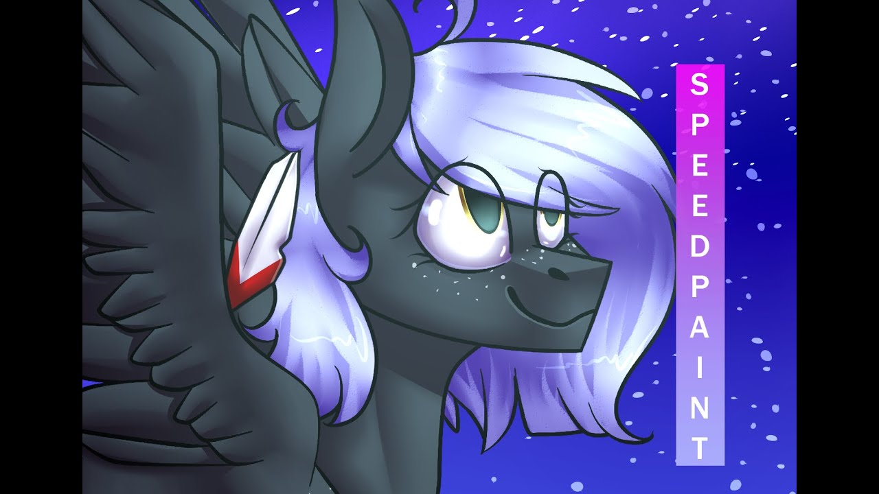 【SPEEDPAINT CLOUDY NIGHT】~Fanart~