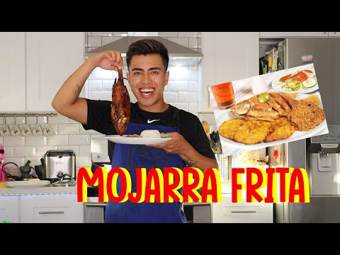 Como hacer Mojarra frita Colombiana (tilapia)