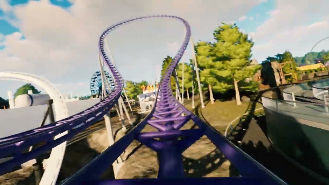Purple Rain - POV (Planet Coaster 2)
