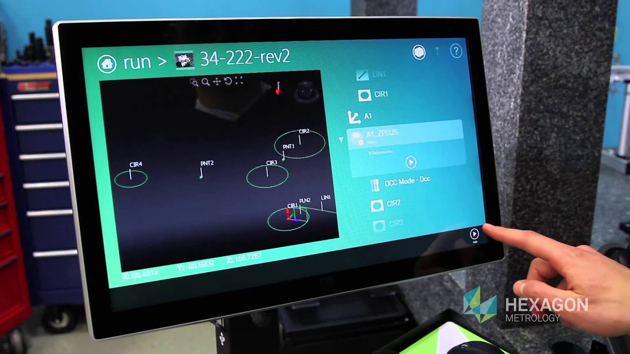 PC-DMIS Touch: Running Programs