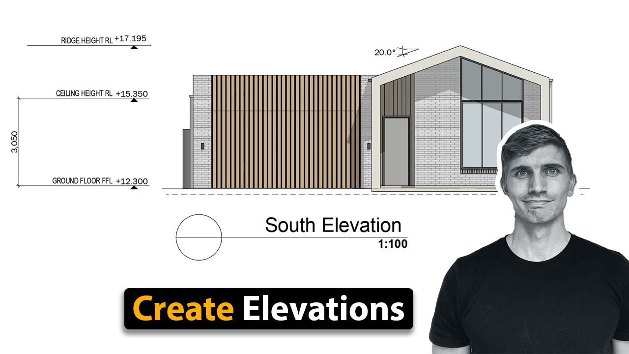 ArchiCAD Tutorial: Draw Elevations - The EASY way