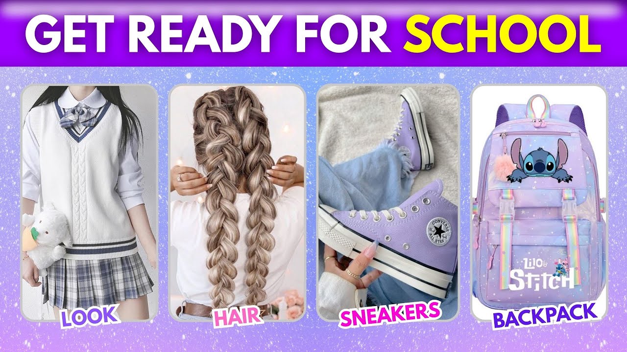 🎒👗 CREATE YOUR DREAM SCHOOL LOOK + SUPPLIES! ✨📚 | Genius Quiz