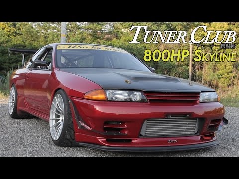 800hp Time Attack Nissan Skyline GT-R (R32) Wacky Mate | HoonArt