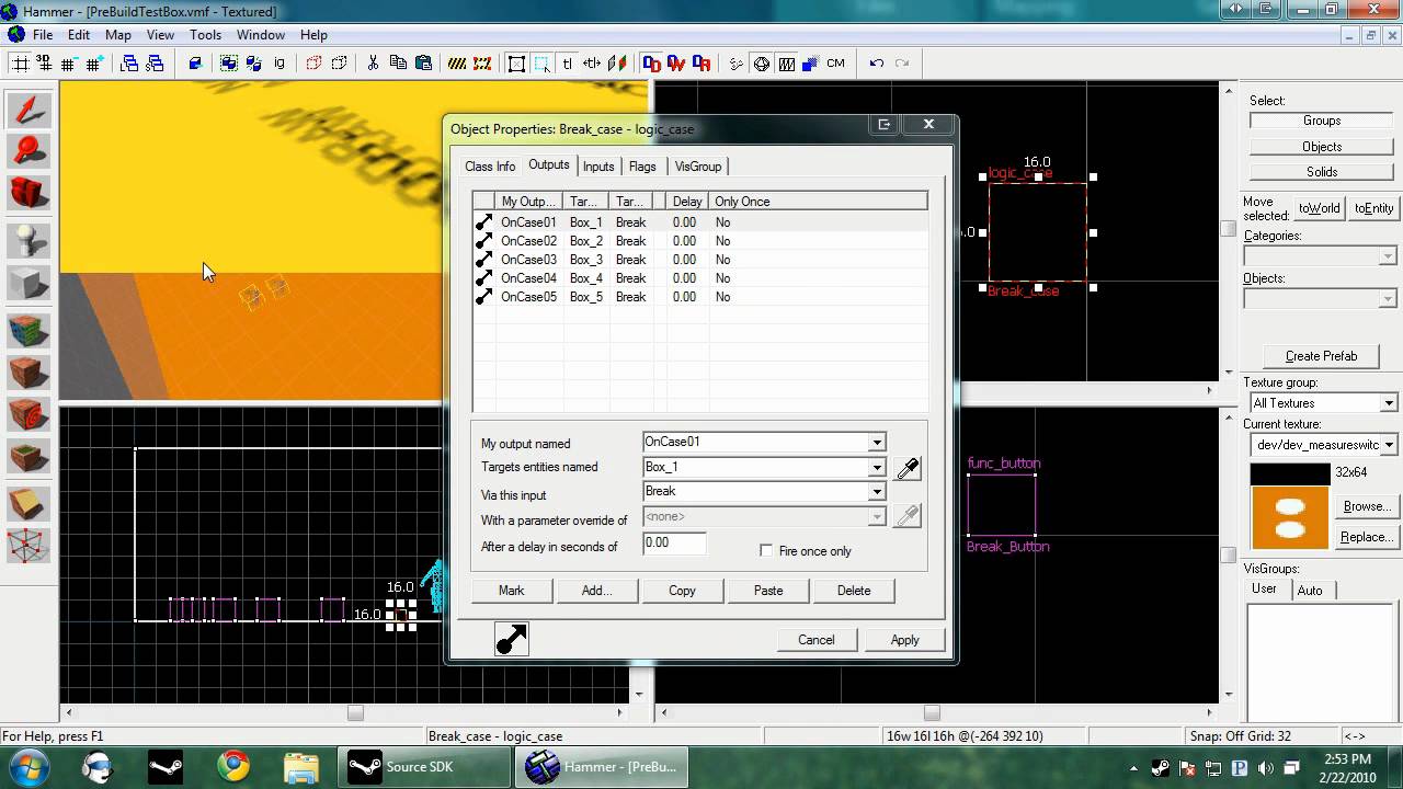 Hammer Tutorial #19 Math_counter, Func_breakable, and logic_case. all good things to know!