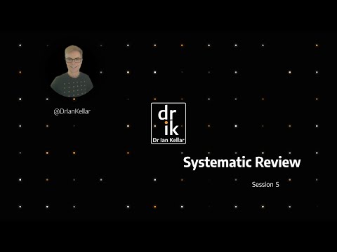 Systematic review session 5  - Title and abstract screening using SR Accelerator tools
