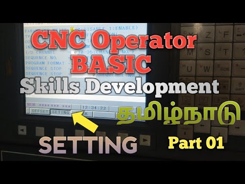 CNC Operator Skills Development Tamilnadu - part 01 | Mech Life Tamil