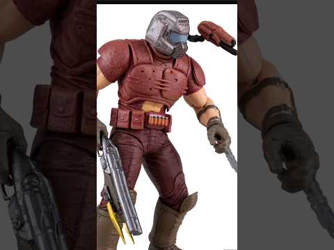 🥾MCFARLANE TOYS Classic Marine Skin DOOM SLAYER Action Figure (Gold Lable)🩸