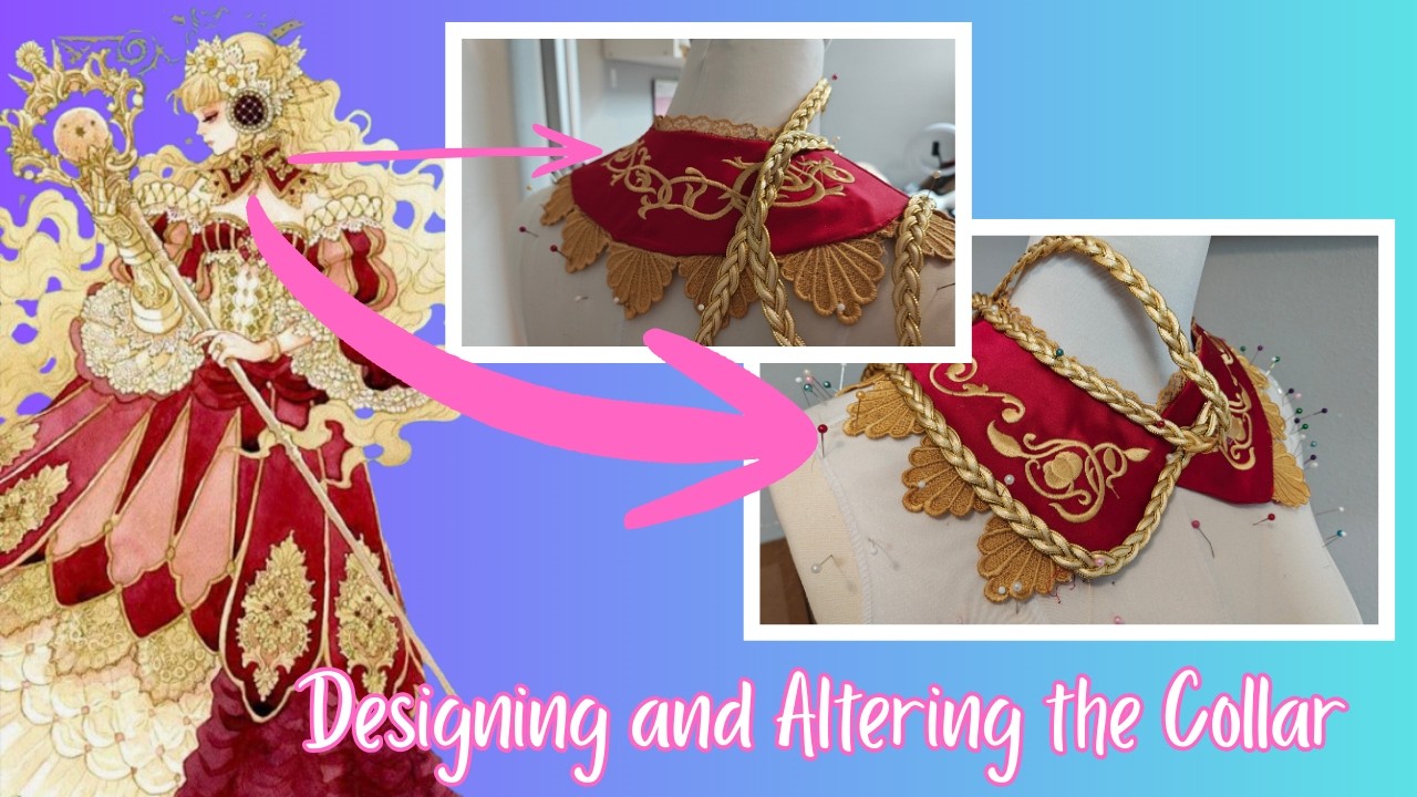 I decided to alter the design of the collar  (Cosplay Update 2026)