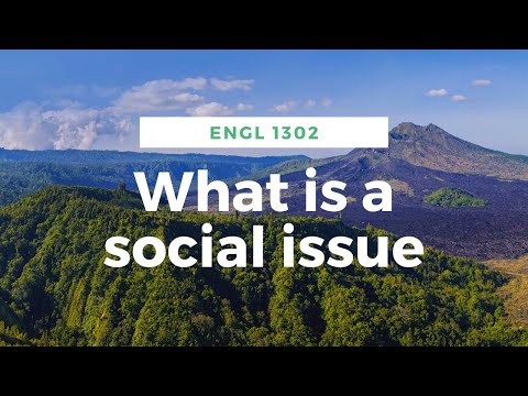 What is a Social Issue?