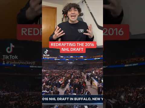 REDRAFTING THE 2016 NHL DRAFT 🚨 #nhl #hockey #nhlhockey #nhlplayoffs #icehockey #hockeyvideos #puck