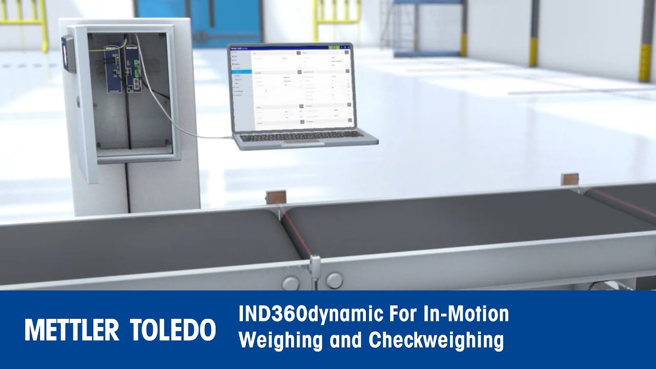 IND360dynamic For In-Motion Weighing and Checkweighing