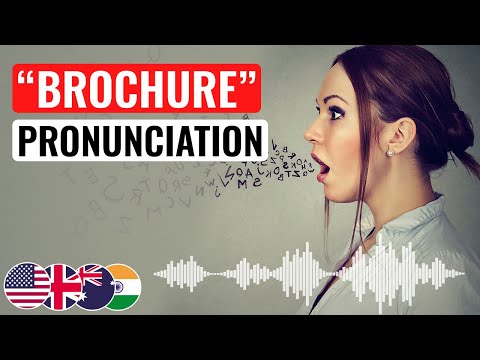 👍 How To Pronounce Brochure 🇺🇸 🇬🇧 🇦🇺 🇮🇳 accents