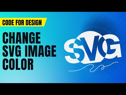 How to change svg image color | short trick | code for design