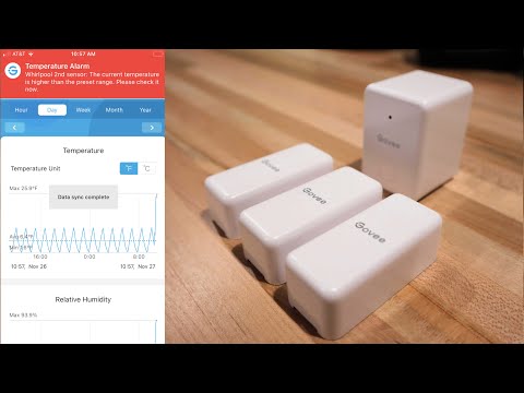 Best WIFI Thermometer for Monitoring Freezer Temperature with Alerts | Govee Thermometer H5151