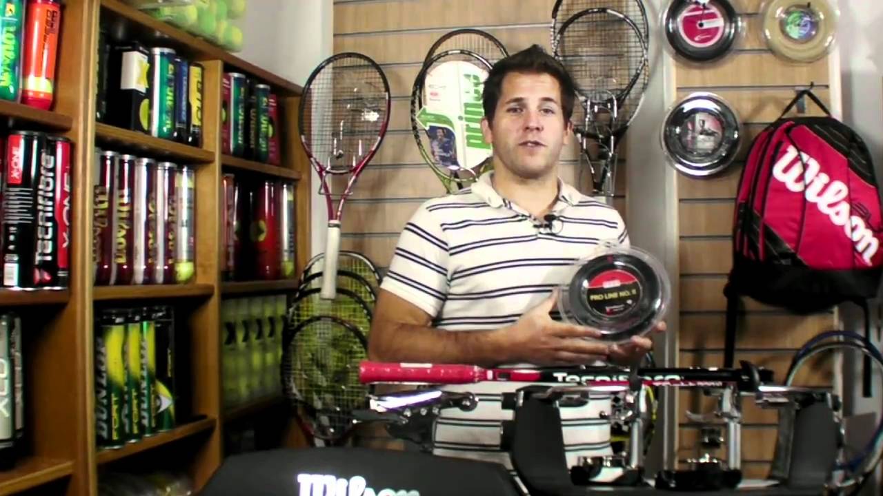 Stringers' World Kirschbaum Pro Line II string intro