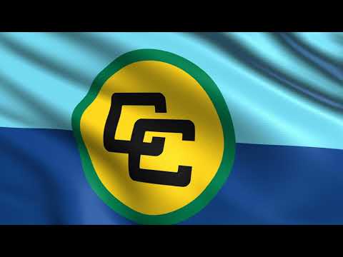 Caricom Organization Flag Animation | 4k | Flags of the World