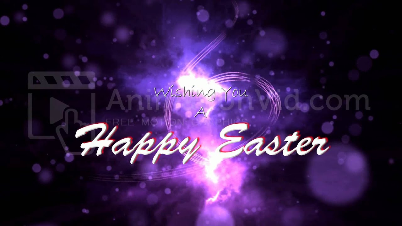 Happy Easter Motion Graphic