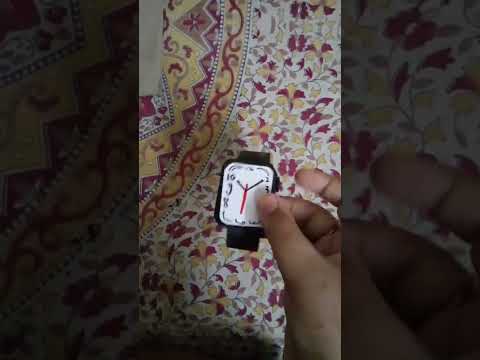 apple watch series 7 from cardboard